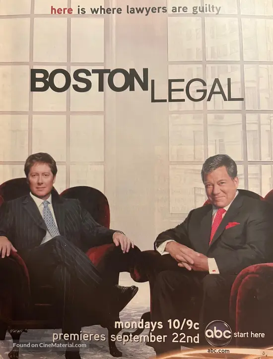 "Boston Legal" (2004) movie poster