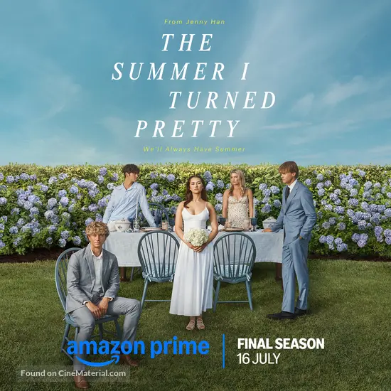 "The Summer I Turned Pretty" (2022) British movie post...