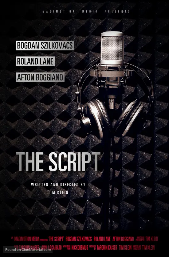 The Script (2012) movie poster