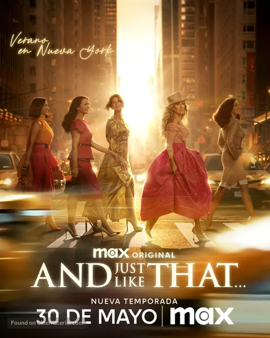 "And Just Like That..." (2021) Spanish movie poster