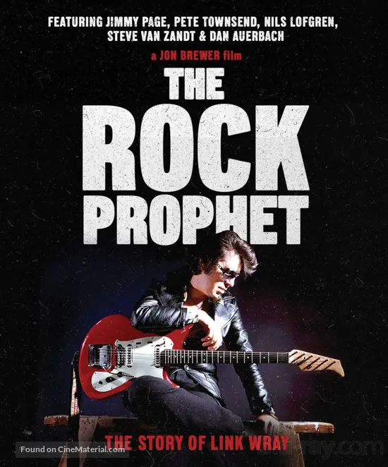 The Rock Prophet: Link Wray British blu-ray movie cover