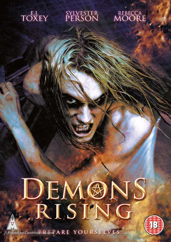 Demons Rising (2011) British dvd movie cover