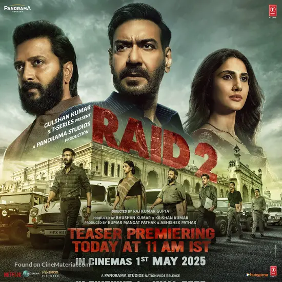 Raid 2 Plakat Box Office: Ahead Of Raid 2's Grand Release, Looking