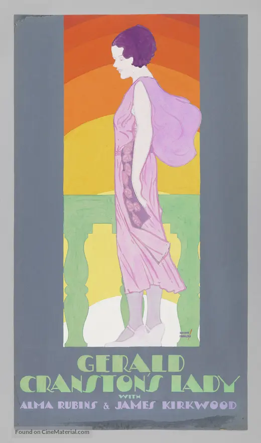 Gerald Cranston's Lady (1924) movie poster