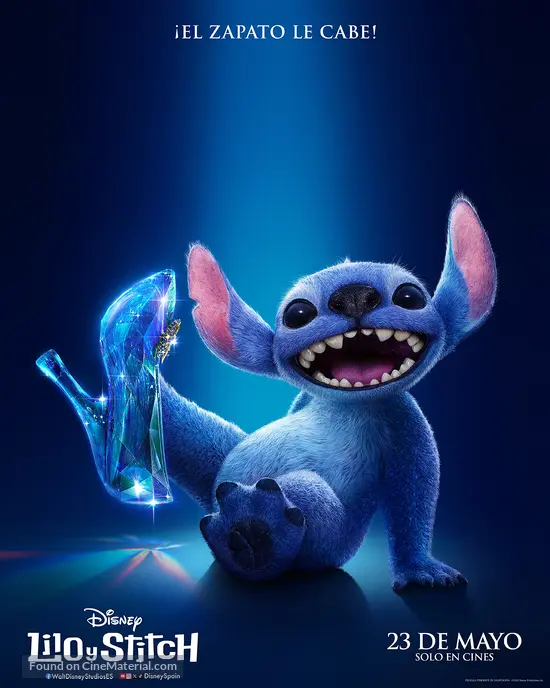 Lilo & Stitch (2025) Spanish movie poster