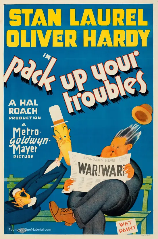 Pack Up Your Troubles (1932) movie poster