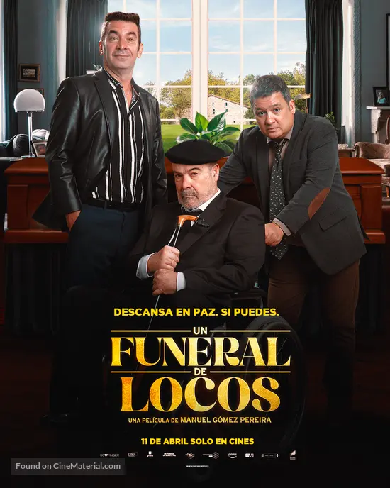 Un funeral de locos (2025) Spanish movie poster