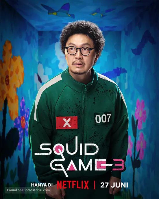 "Ojingeo Geim" (2021) Indonesian movie poster