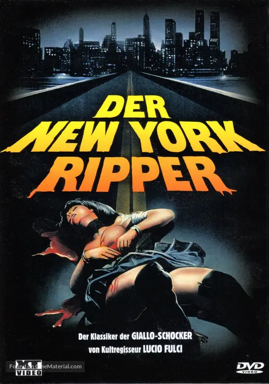 Lo squartatore di New York Austrian dvd cover