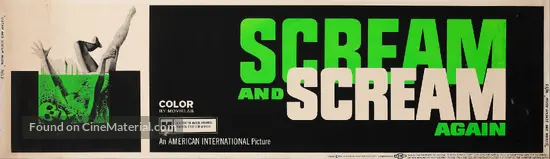 Scream and Scream Again (1970) movie poster