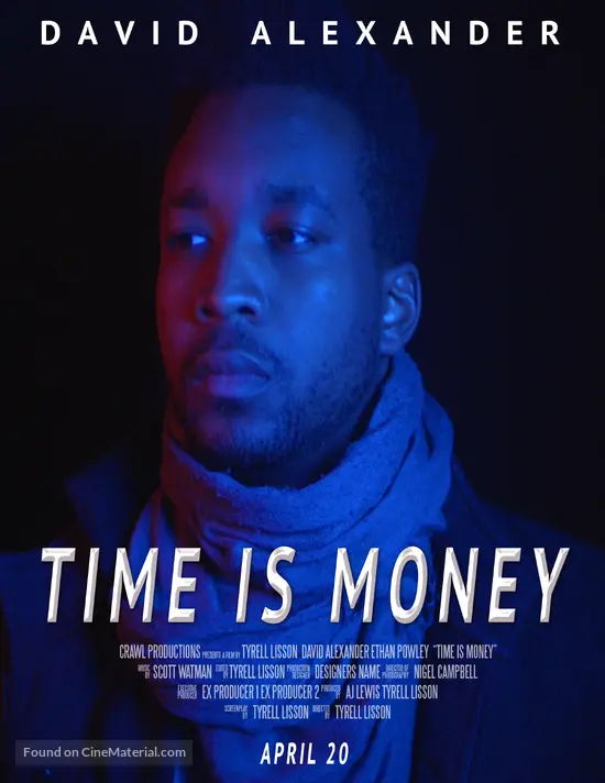 Time Is Money (2017) Canadian movie poster