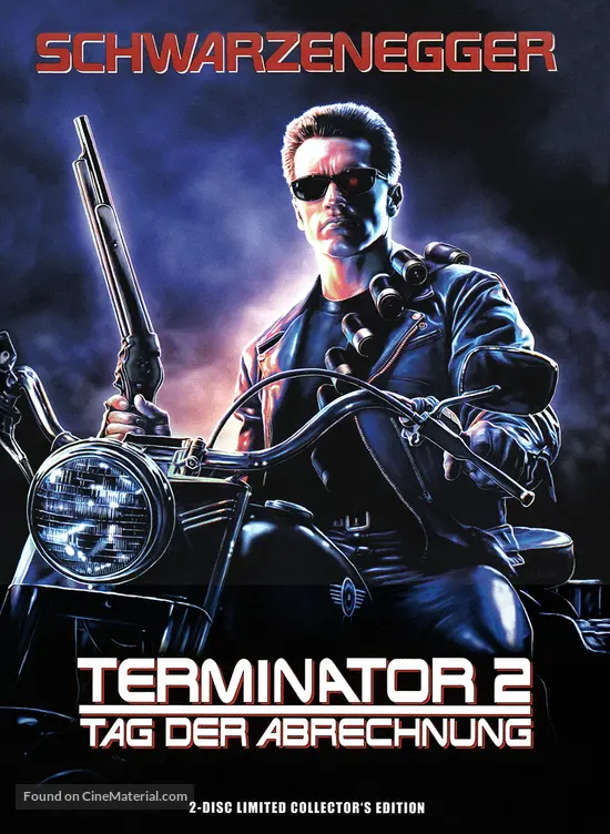 Terminator 2: Judgment Day (1991) German movie cover