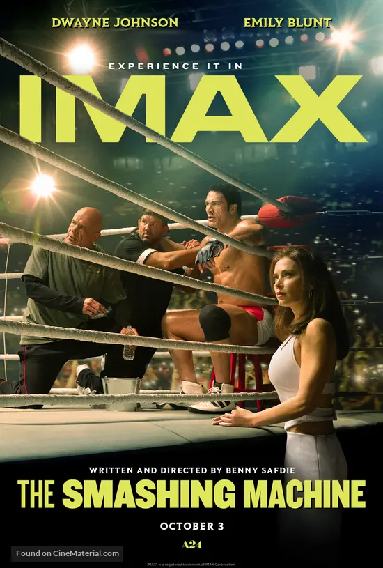 The Smashing Machine (2025) movie poster