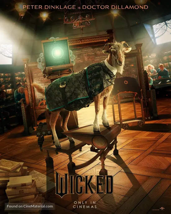 Wicked (2024) British movie poster