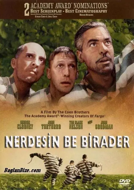 O Brother, Where Art Thou? (2000) Turkish dvd movie cover
