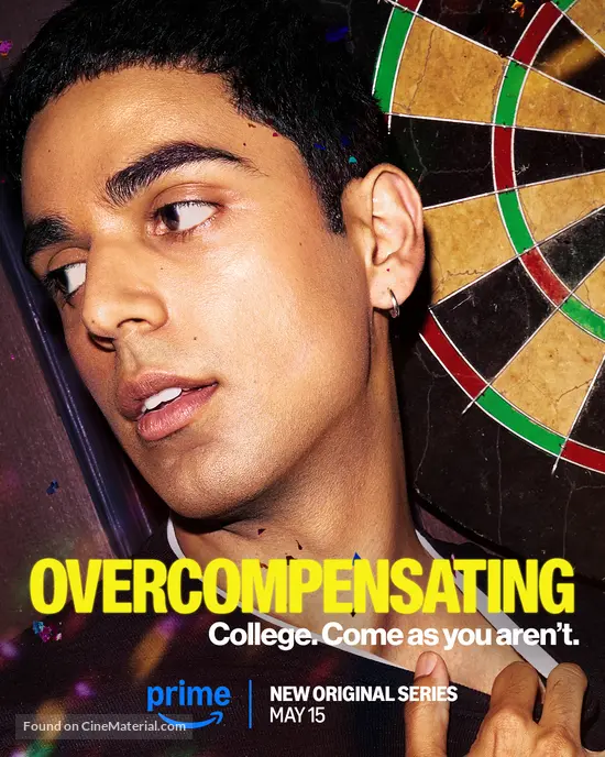 "Overcompensating" (2025) movie poster