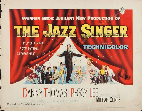 The Jazz Singer (1953) movie poster