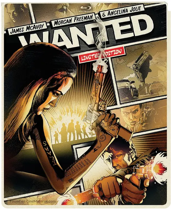 Wanted (2008) movie cover