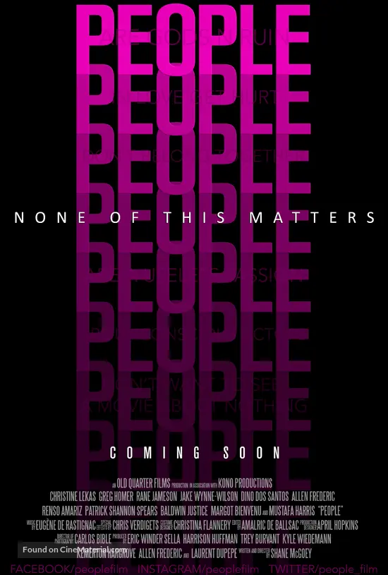 People (2016) movie poster