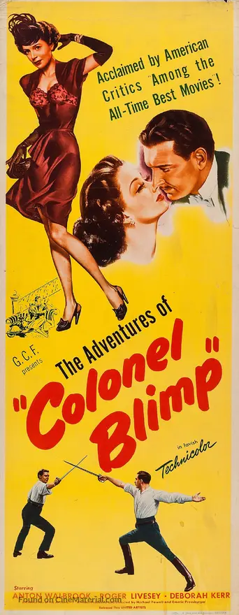 The Life and Death of Colonel Blimp (1943) movie poster