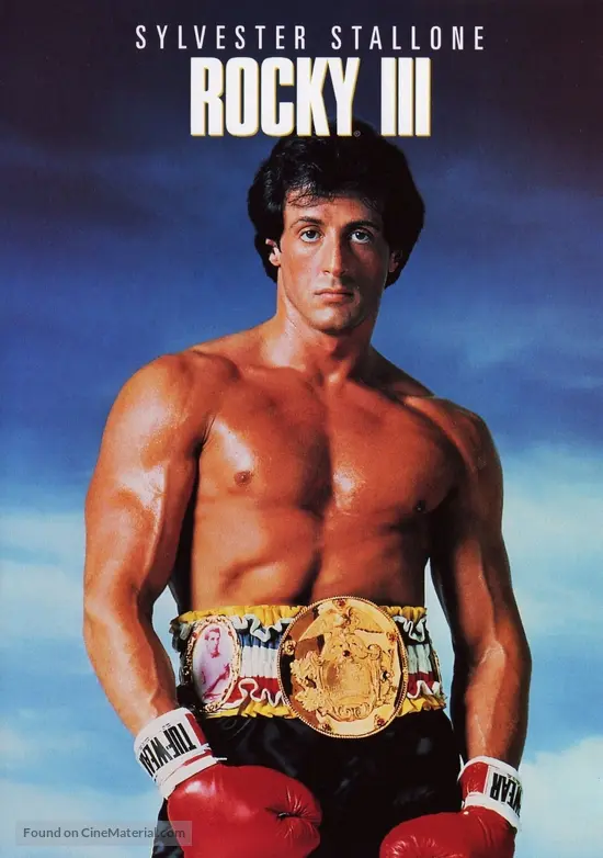 Rocky III dvd cover