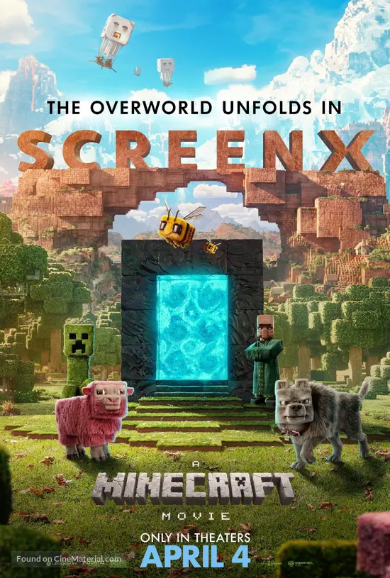 A Minecraft Movie (2025) movie poster