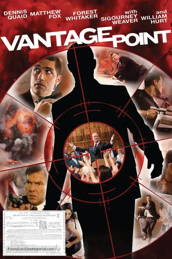 Vantage Point (2008) Indian movie cover