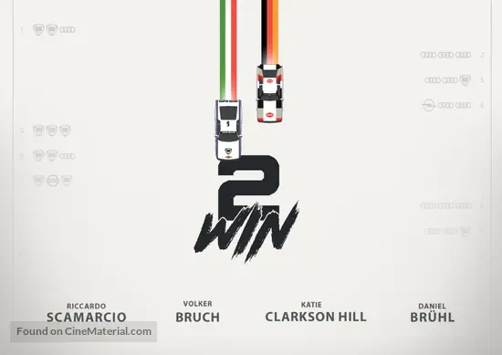 Race for Glory: Audi vs. Lancia (2024) British movie poster