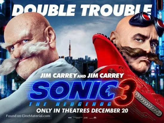 Sonic the Hedgehog 3 (2024) movie poster
