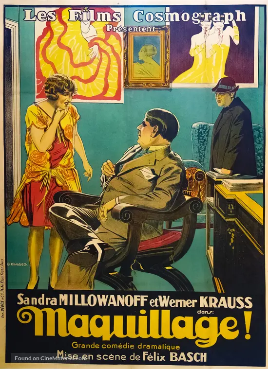Da hält die Welt den Atem an (1927) French movie poster