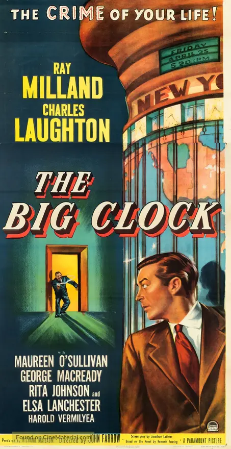 The Big Clock (1948) movie poster