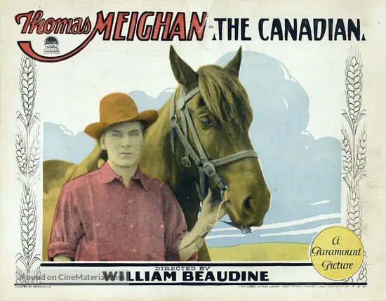 The Canadian (1926) movie poster