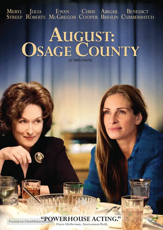 August: Osage County (2013) Canadian dvd movie cover