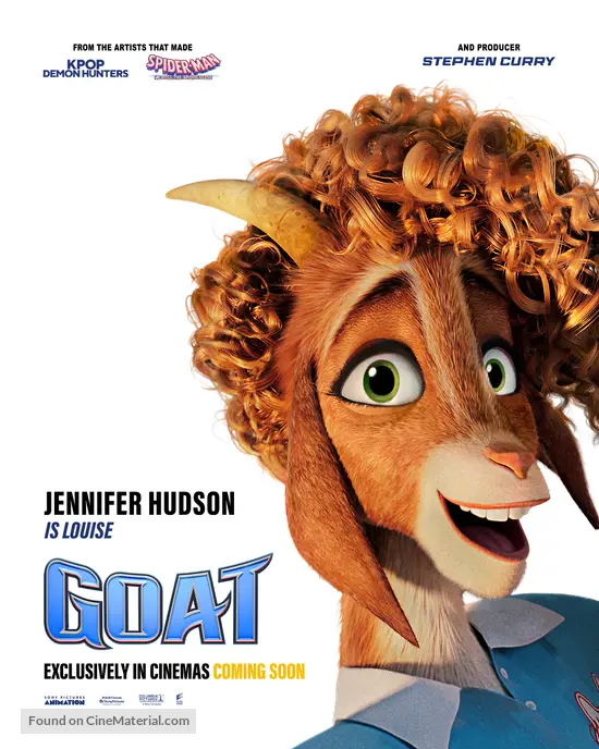GOAT (2026) British movie poster
