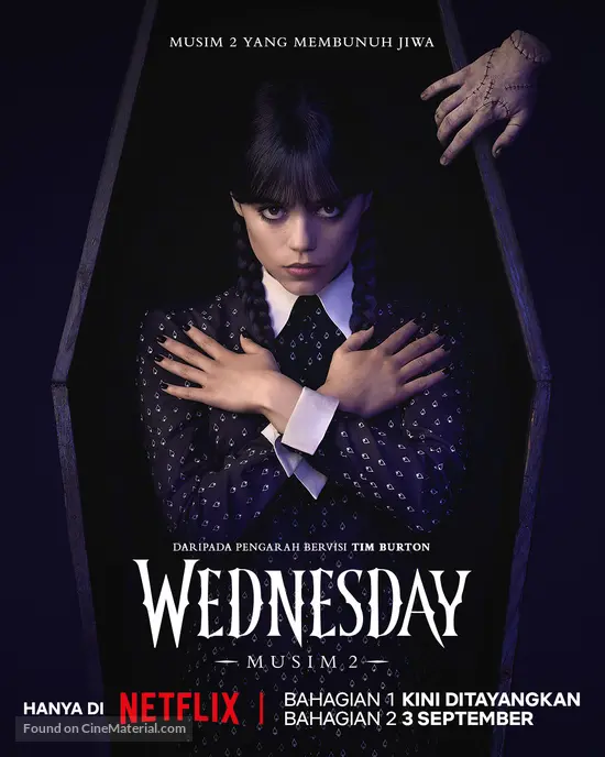 "Wednesday" Malaysian movie poster