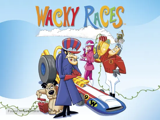 "Wacky Races" (1968) movie poster