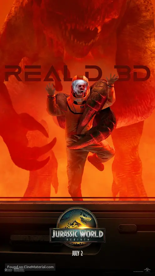 Jurassic World Rebirth (2025) movie poster