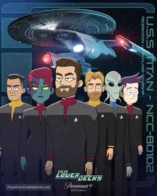 "Star Trek: Lower Decks" (2010) movie poster