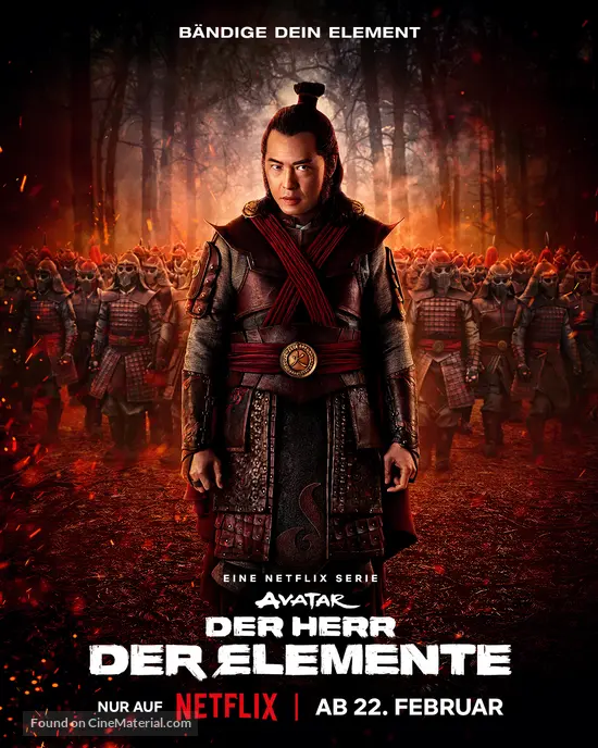 "Avatar: The Last Airbender" (2024) German movie poste...
