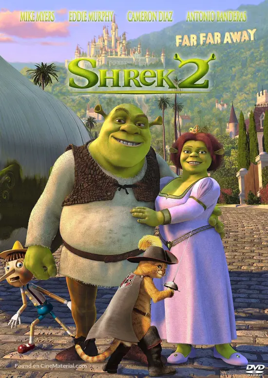 Shrek 2 Dvd Cover