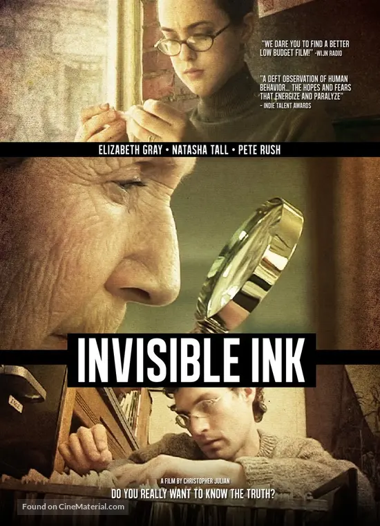 Invisible Ink (2011) dvd movie cover