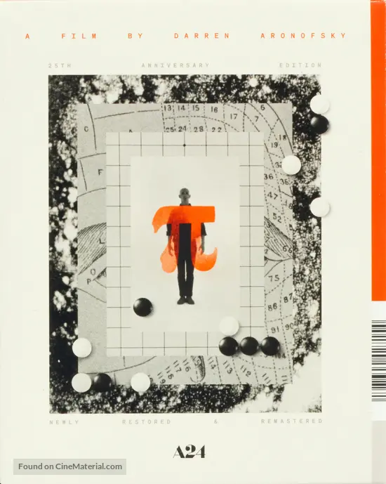 Pi (1998) blu-ray movie cover