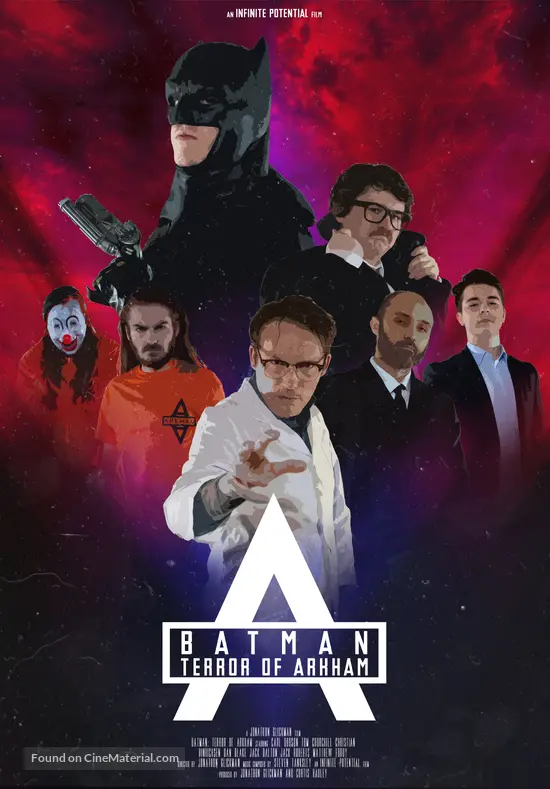 Batman: Terror of Arkham (2017) British movie poster