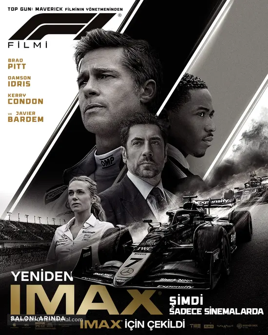 F1: The Movie (2025) Turkish movie poster