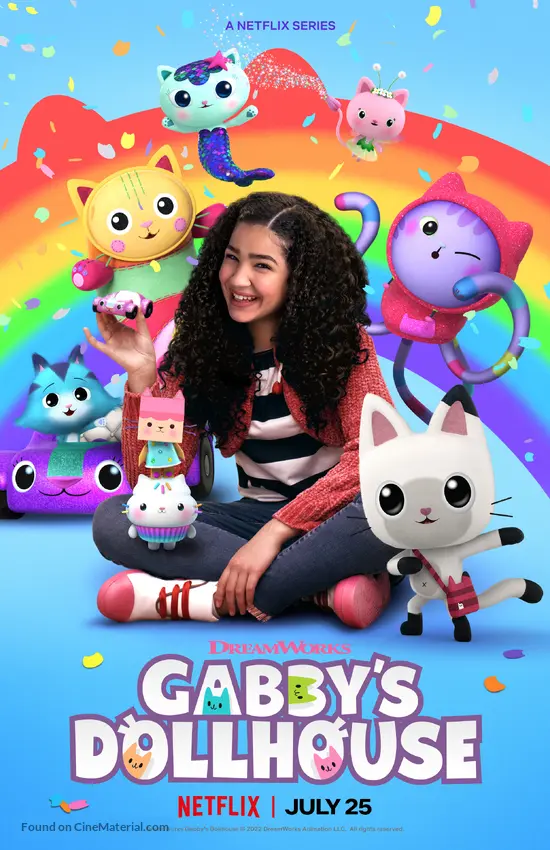 "Gabby's Dollhouse" (2020) movie poster