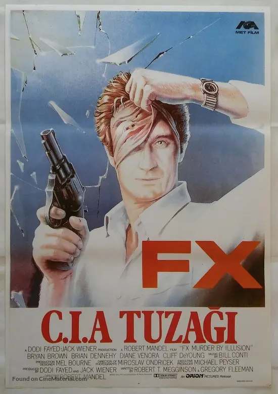 F/X (1986) Polish movie poster