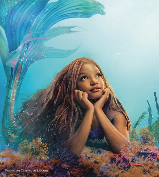 The Little Mermaid (2023) key art