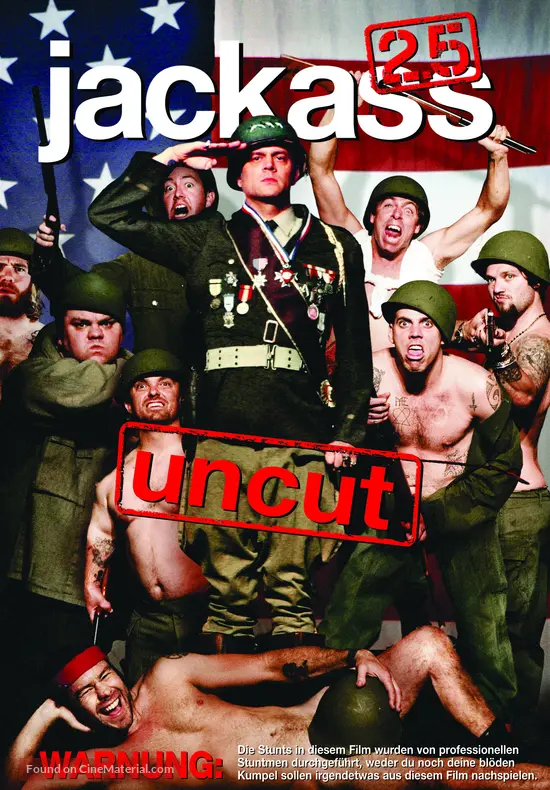Jackass 2.5 (2007) German dvd movie cover