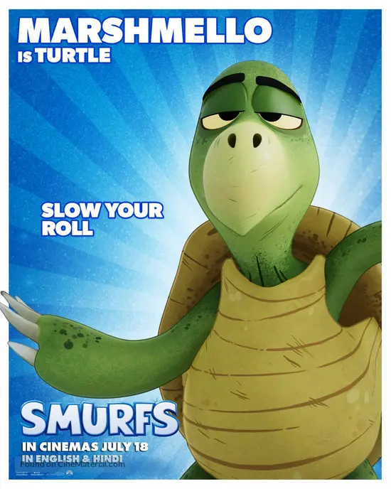 Smurfs (2025) Indian movie poster