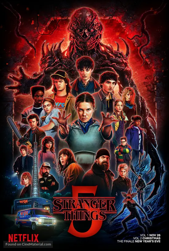 "Stranger Things" (2016) movie poster